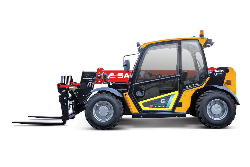 SANY Expands Telehandler Line-Up with Fully Electric 6m Model - HAE